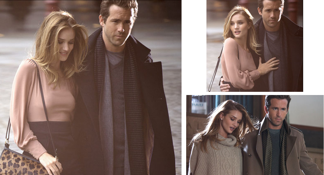 First Look: Ryan Reynolds and Rosie Huntington-Whiteley for M&S - Emily ...