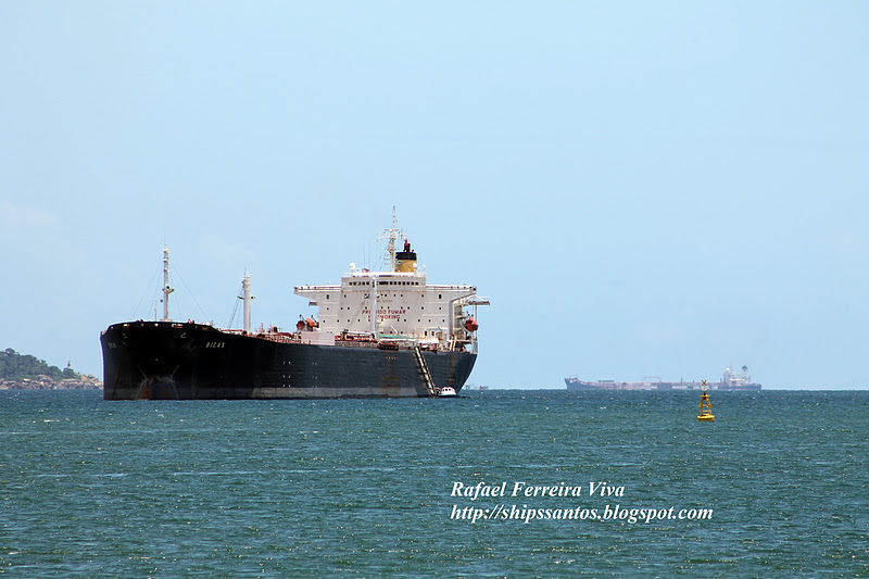 Navios em Santos: Movimentação em São Sebastião.