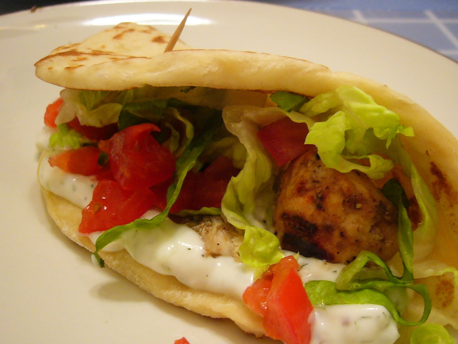 Bringing Home the Brakebush: Greek-Style Chicken Wraps of Awesomeness ...