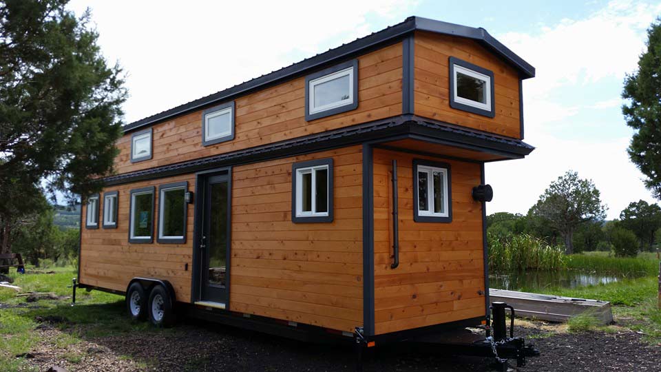 TINY HOUSE TOWN: Tiny Treasure's Custom Craftsman Home