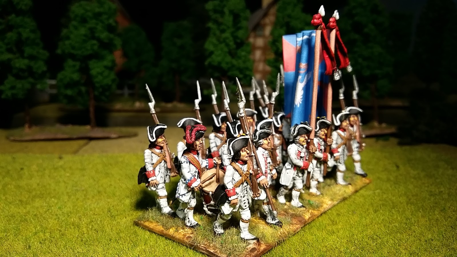 Painting Wargames Figures: WAS in Italy: Modena Regiment