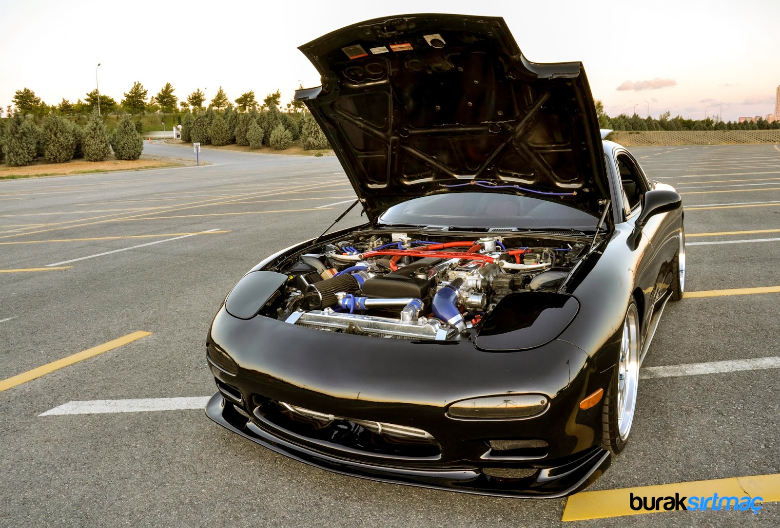 Burak Sırtmaç Photoshoot's: Mazda FD RX7 2JZ Swap