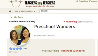 Preschool Wonders: My Week in Review & a Freebie