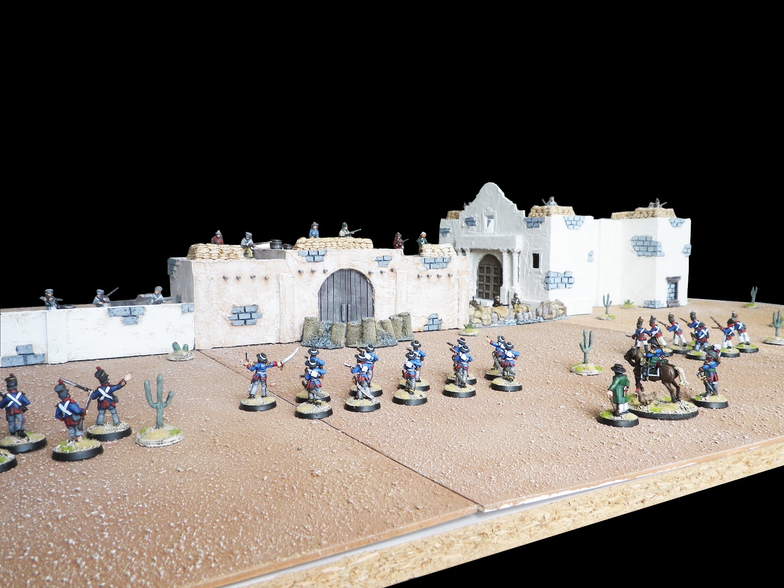 The Alamo Project (La Bataille de Fort Alamo en 28 mm): Photos de Fort ...