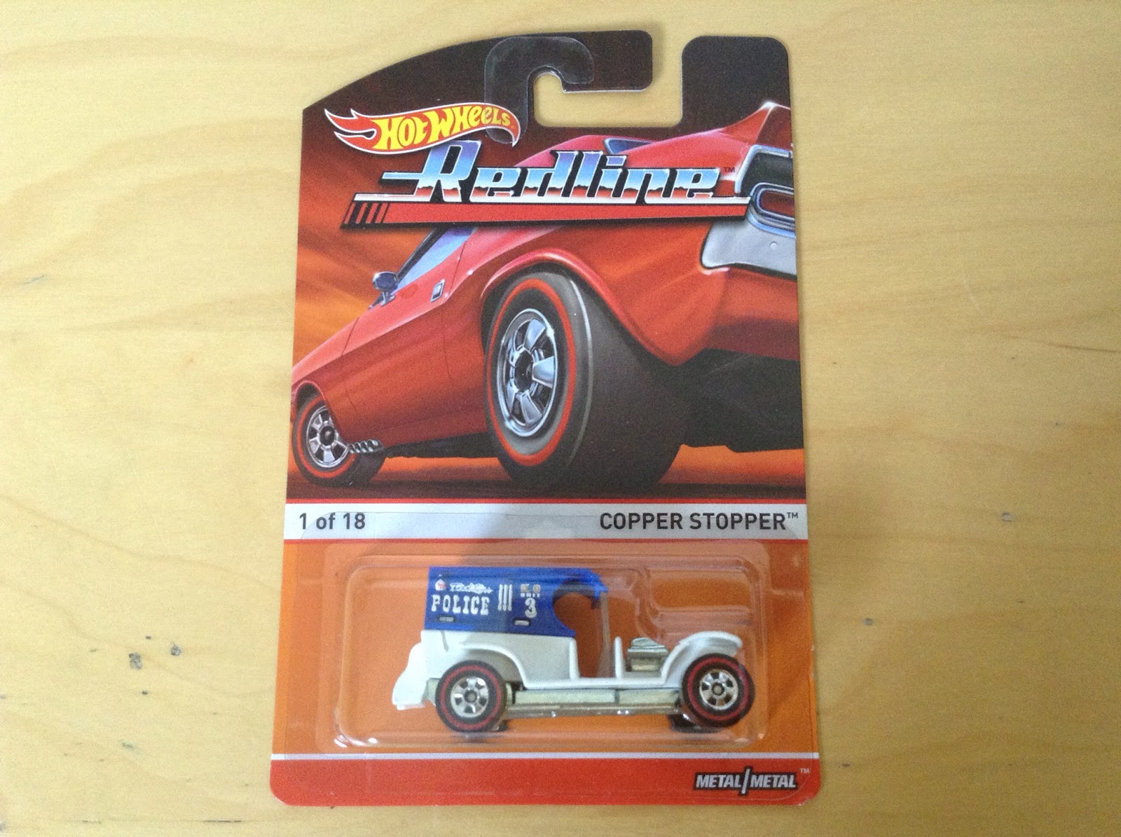 JULIAN'S HOT WHEELS BLOG: Copper Stopper (Heritage Series - Redline)