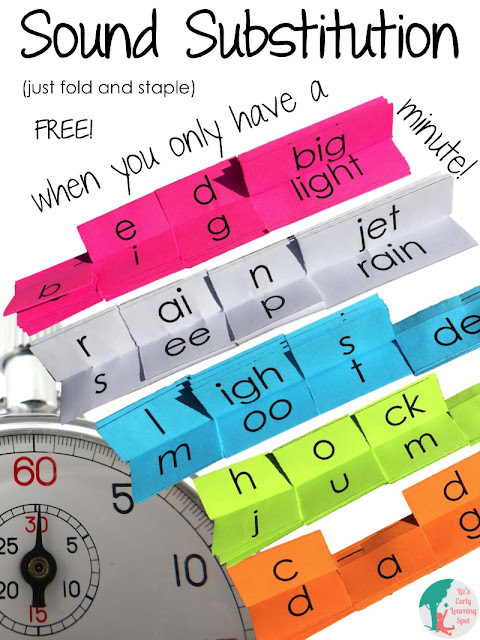 Classroom Freebies Too: Quick Sound Substitution Activity for ...
