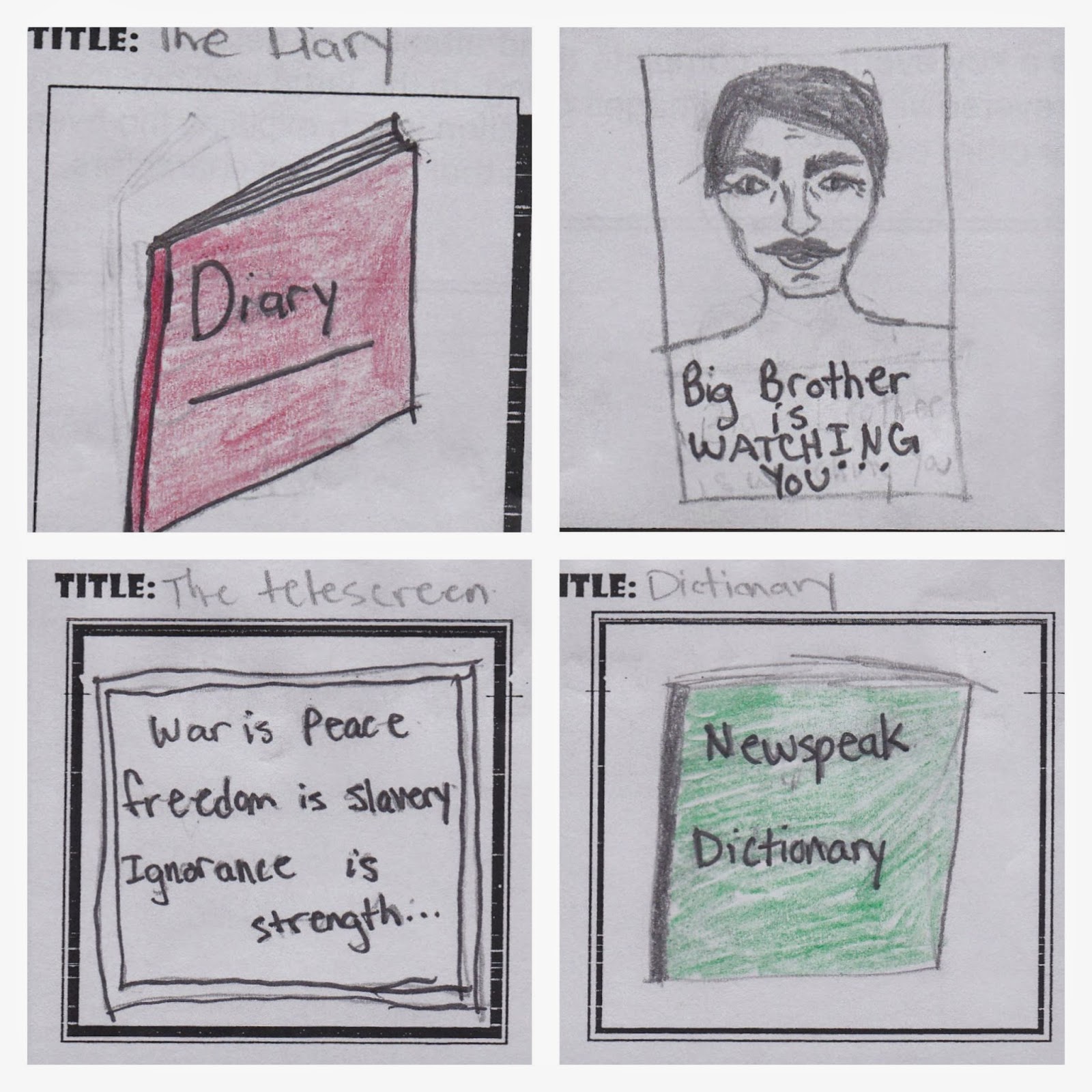 1984- George Orwell: Illustrator