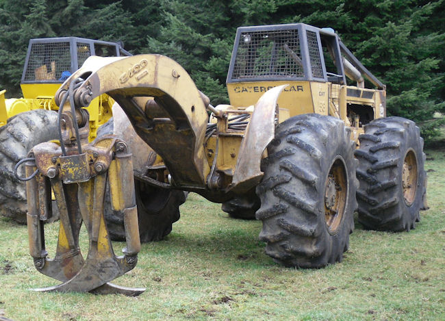 Equipment: Caterpillar 528 Log Skidder