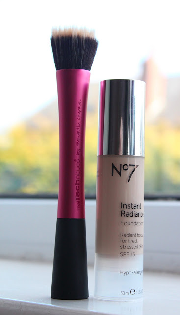 No7 Instant Radiance Foundation - Calico | Rachel Does Beauty.
