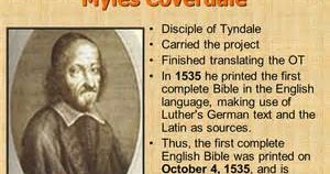 Miles Coverdale Bible