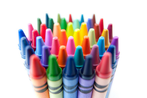 Crearte: Crayolas y colores
