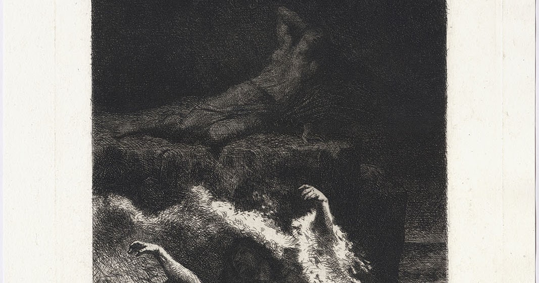 Prints and Principles: Auguste Feyen-Perrin’s etching, “Death of Armar ...