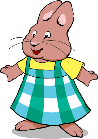 Cartoon Characters: Max & Ruby PNG