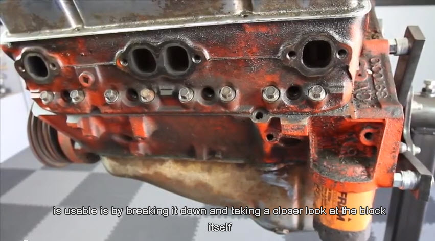 How-To Tear Down a Chevy 350 V8 Small Block Engine | Machine Tool Concept.