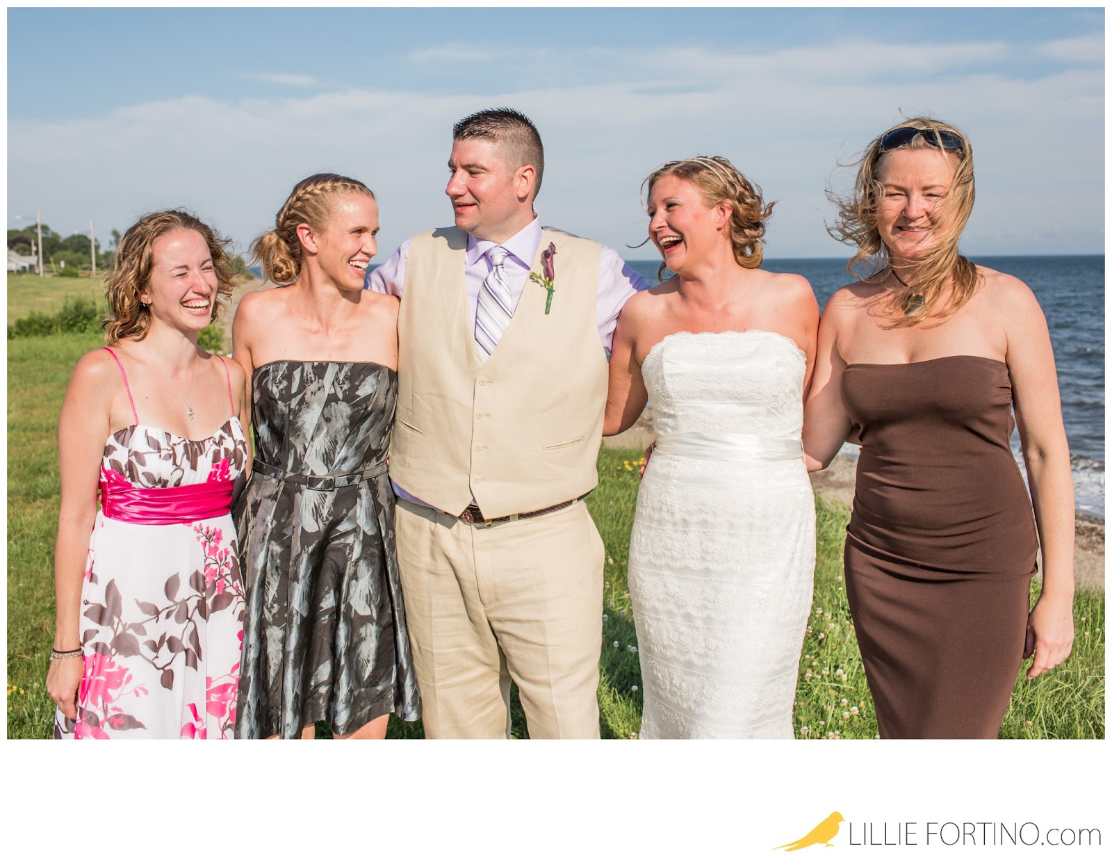 Bree & Brian’s Stratford, CT Summer Beach Ceremony at Short Beach | A ...