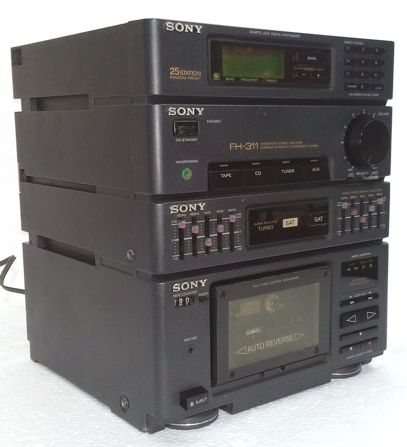 BARANG BARANG ELEKTRIK TERPAKAI DAN RARE: Hifi SONY Model FH-311
