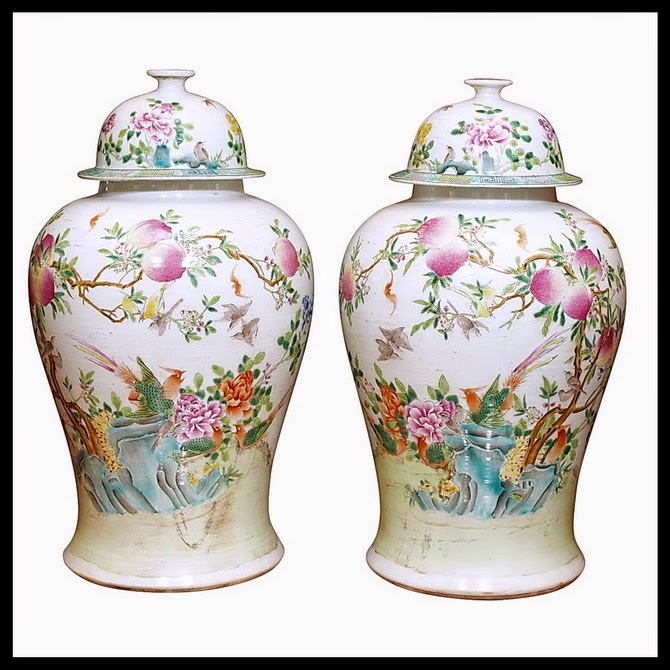 El Secreto Encanto De La Diva: JARRONES CHINOS