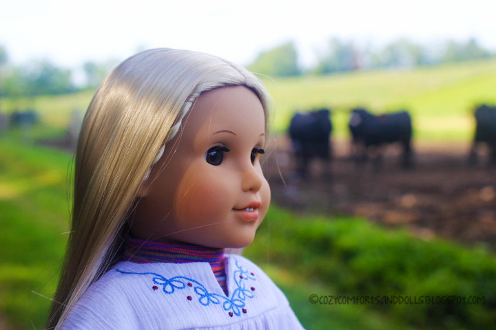 Cozy Comforts and Dolls: Classic Julie Albright-An American Girl doll