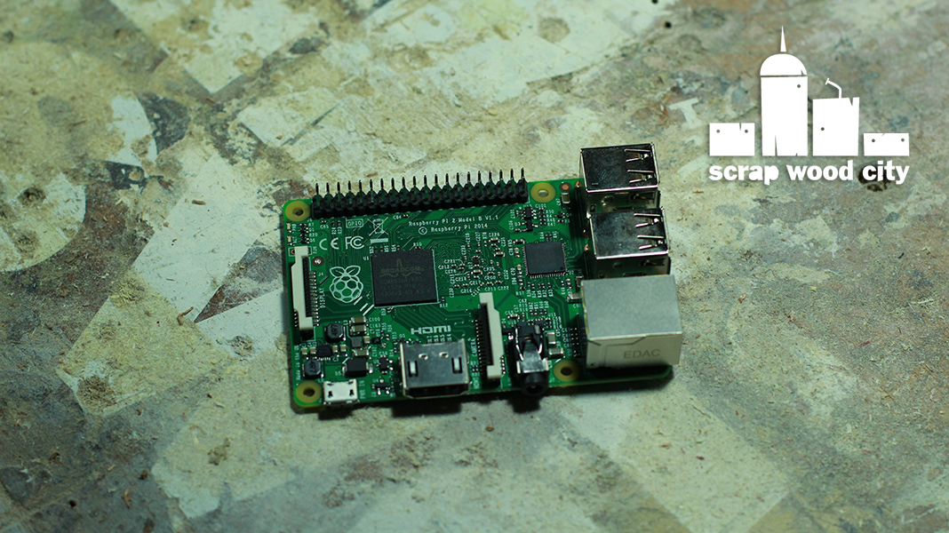 scrap wood city: How to make a raspberry pi retro gaming base