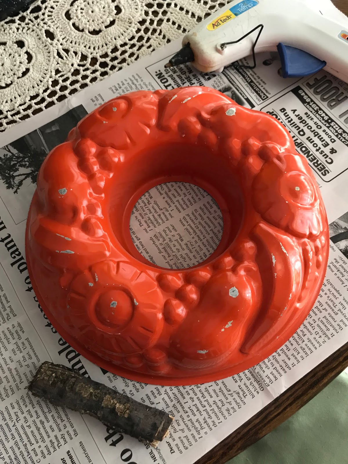 Clover House: Jello Mold Pumpkin