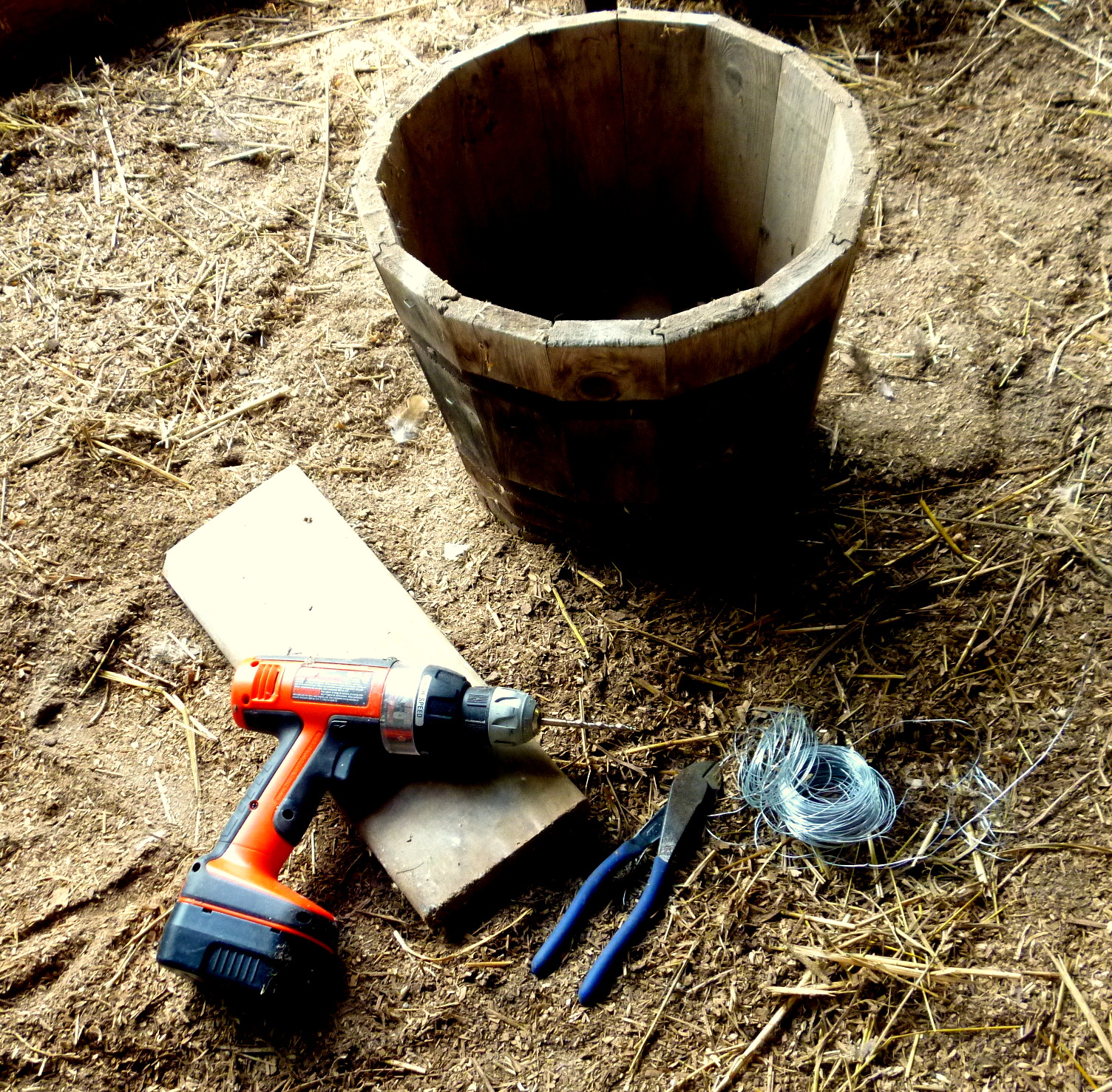 DIY Wine Barrel Chicken Nesting Box - Fresh Eggs Daily® with Lisa Steele