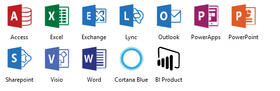 Full Set of Microsoft Azure Icons