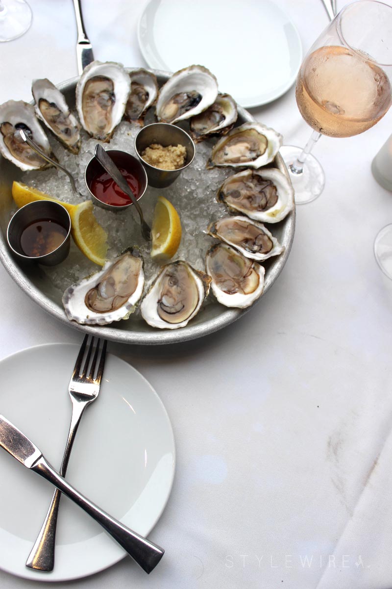 Dinner at Mare Oyster Bar - Style Wire | Boston Adventure, Fashion ...