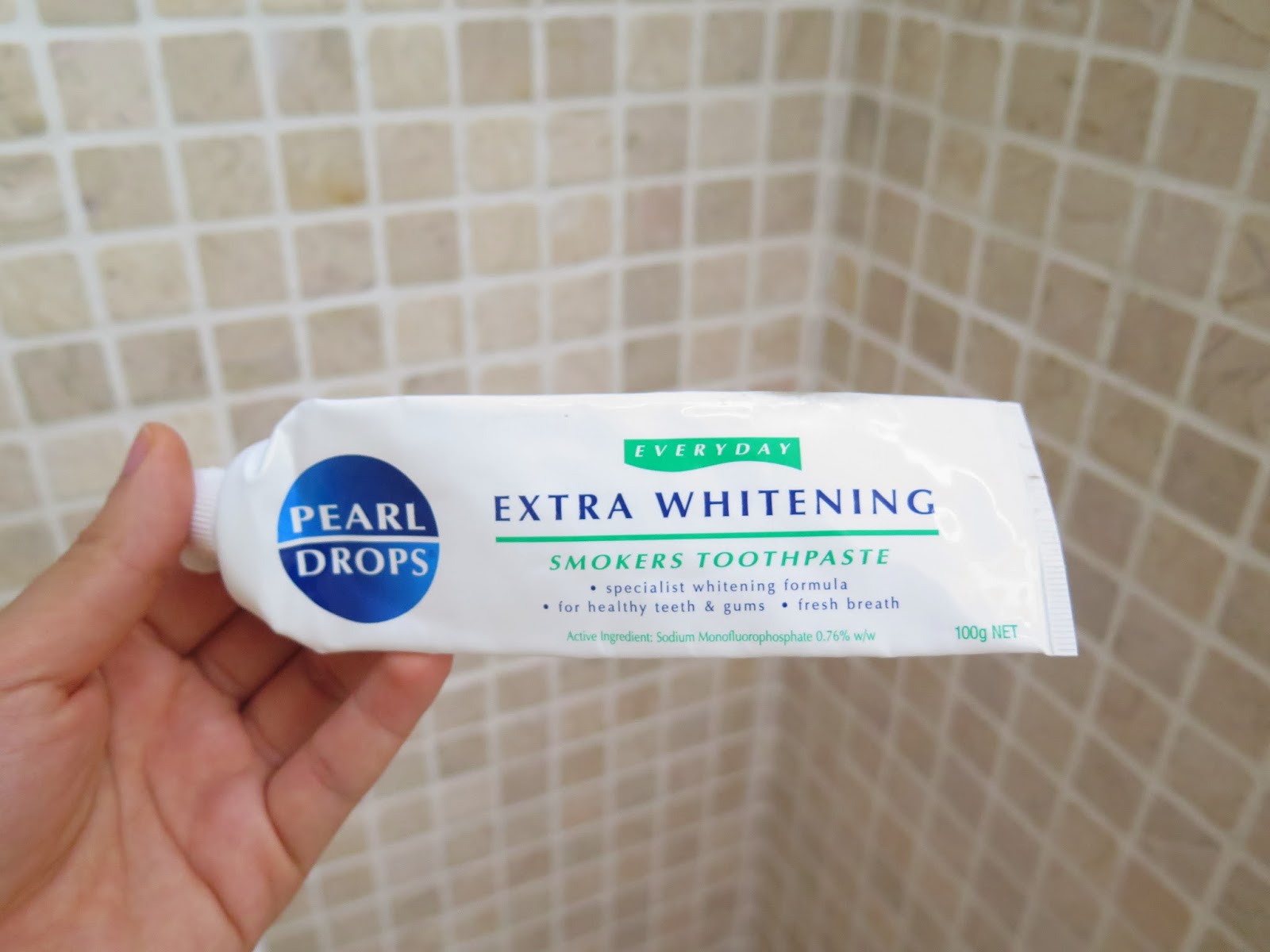 MACHER ONLINE: REVIEW : Pearl Drops Everyday Extra Whitening Smokers ...