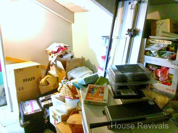 Adventures in Cleaning out the Attic and Creating a Studio