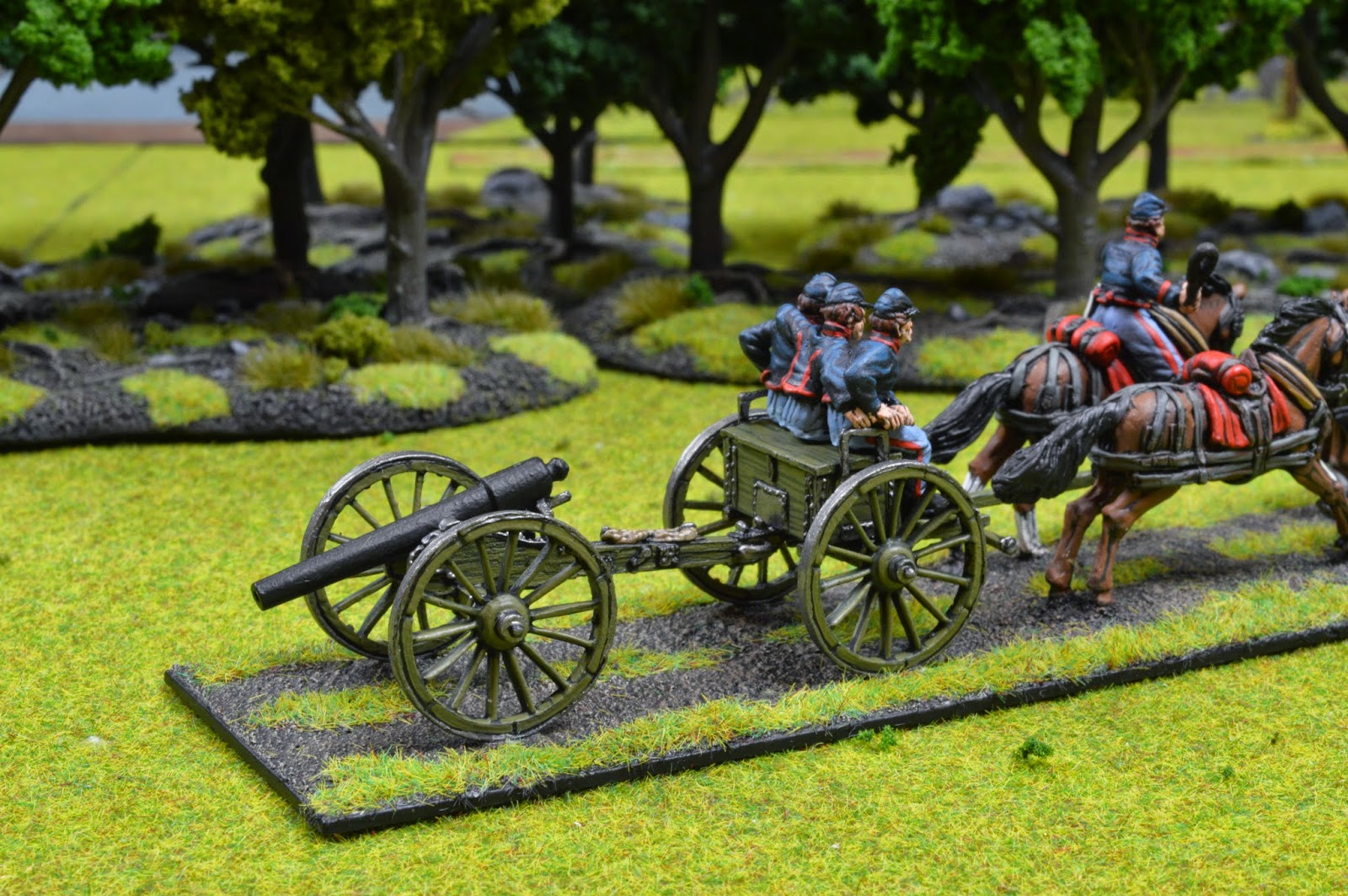 Jay's Wargaming Madness: ACW Union Artillery Battery