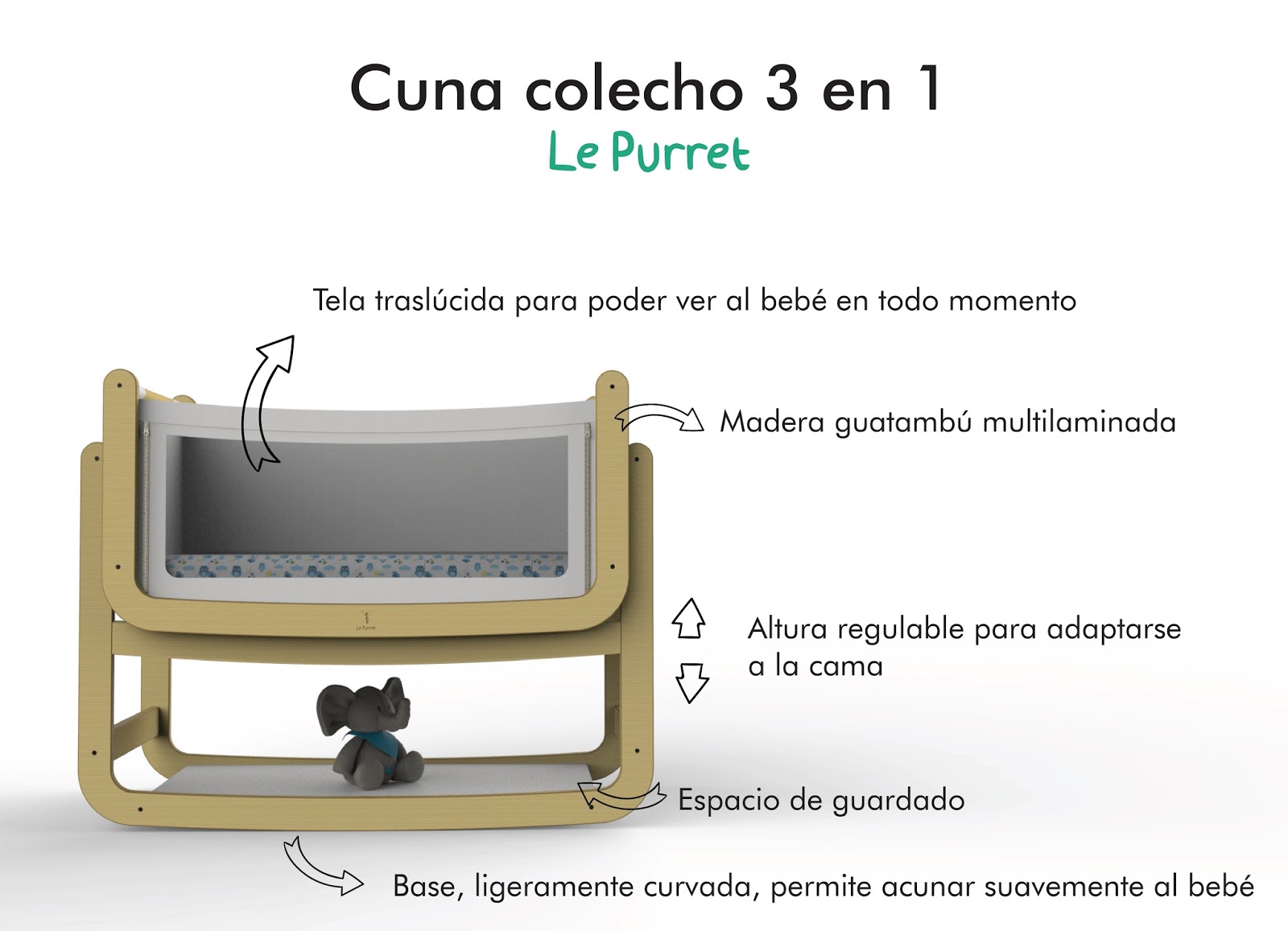 Cuna de madera: Moises de Madera Buenos Aires