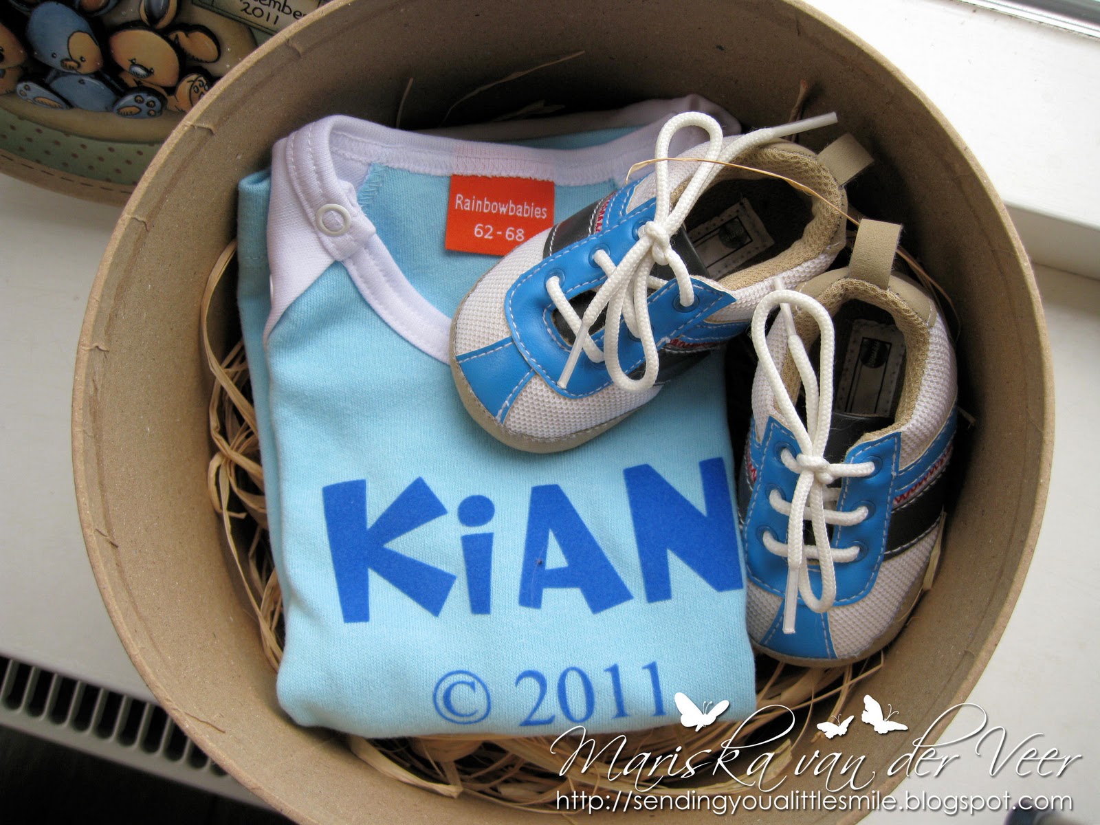 Sending you a little smile :): Baby box for little baby Kian with ...