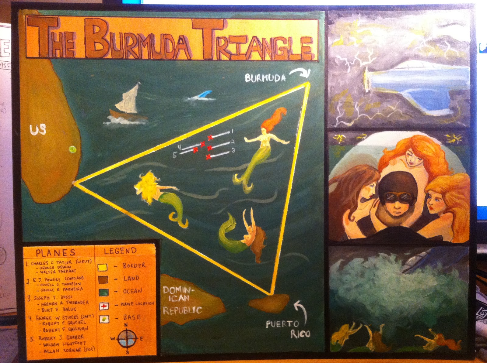 Laura Meier Illustration: The Bermuda Triangle