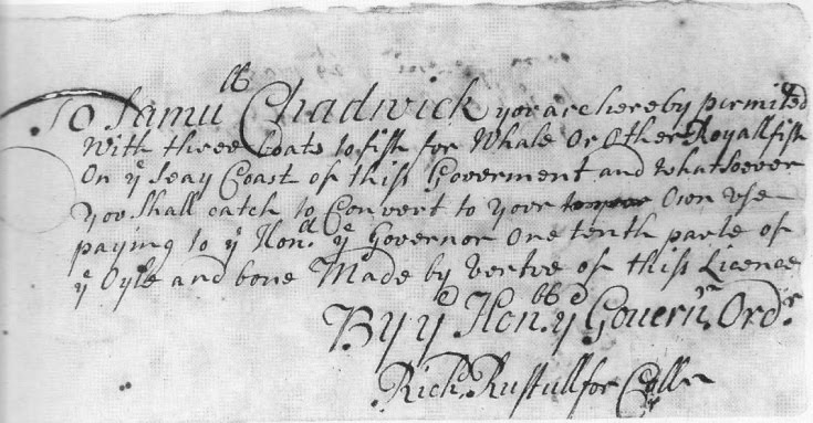 Beaufort North Carolina History: Samuel Chadwick the Whaler and Family