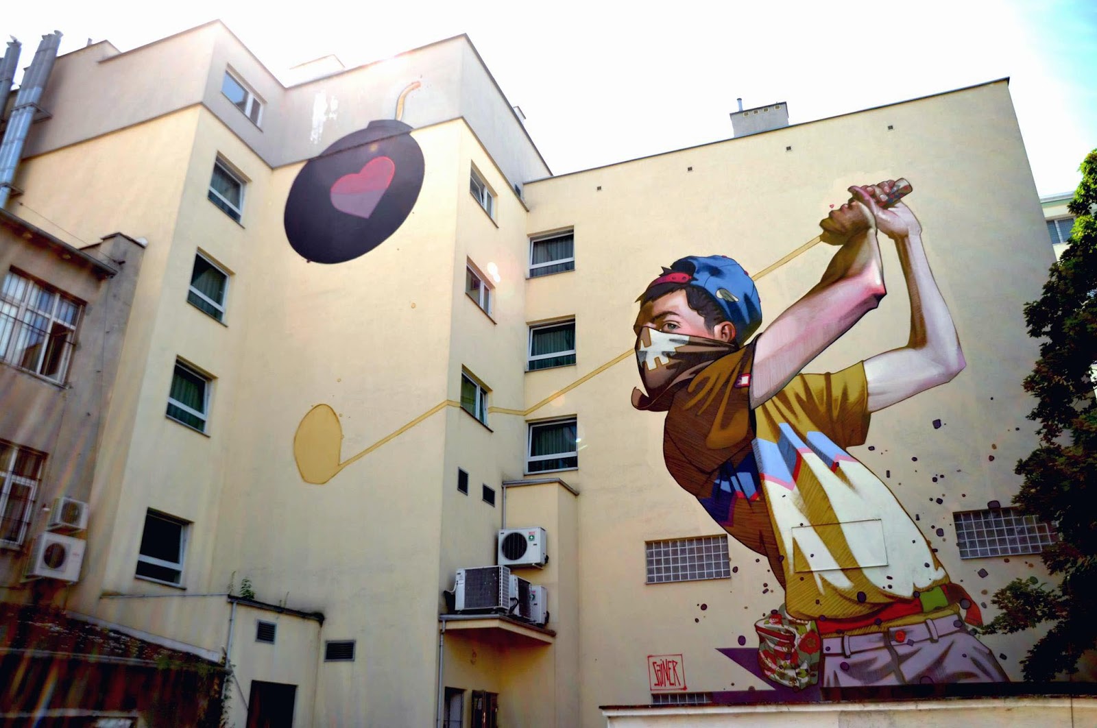 Sainer New Mural In Gdynia, Poland – StreetArtNews