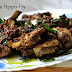 Mutton Pepper Fry...Khaja Style! - ShobsKitchen