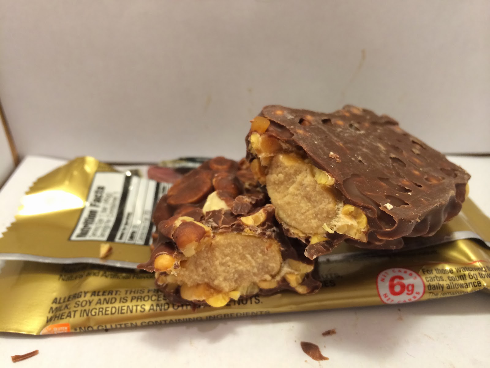 Crazy Food Dude: Review: OhYeah! Chocolate & Caramel Bar