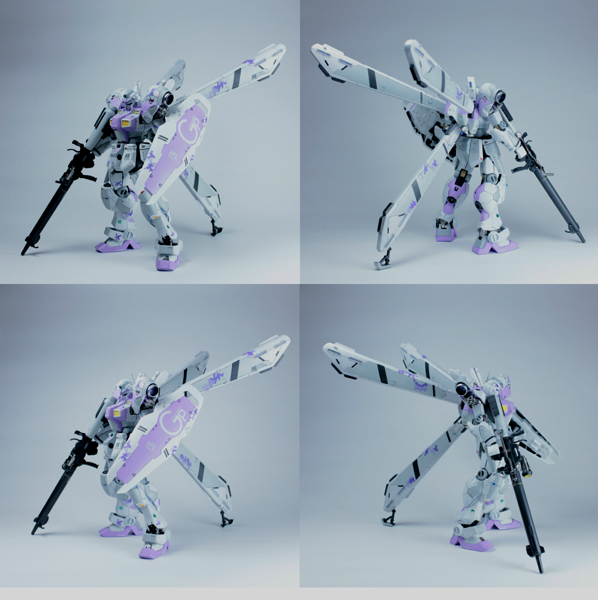 Custom Build: RE/100 Gundam GP04 Gerbera [Detailed]