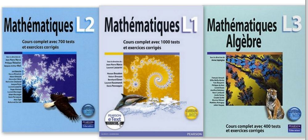 Mathématique L1 L2 L3 pearson ~ Livre Document- prépa