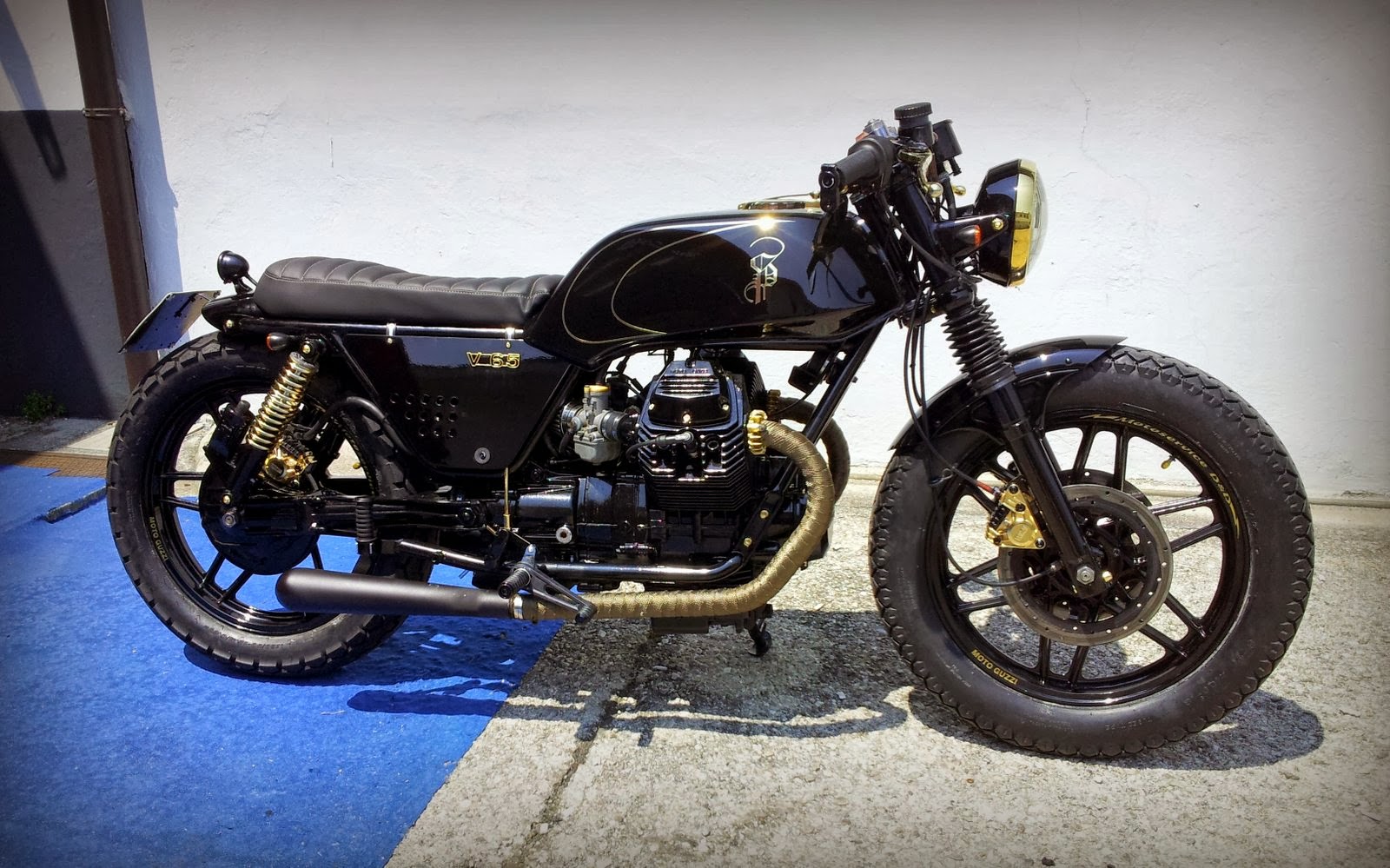 Kit Cafe Racer Moto Guzzi V65 | Reviewmotors.co