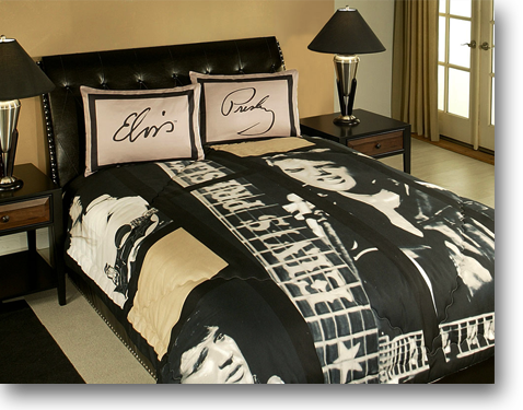 Welcome To Daisy's Reviews: Elvis Presley Comforter Set Review