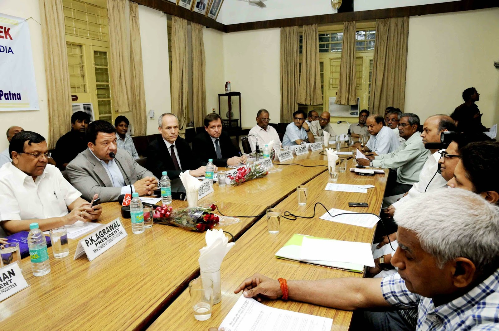 View Patna: Czech Republic Ambassador Miloslav Stasek in Patna