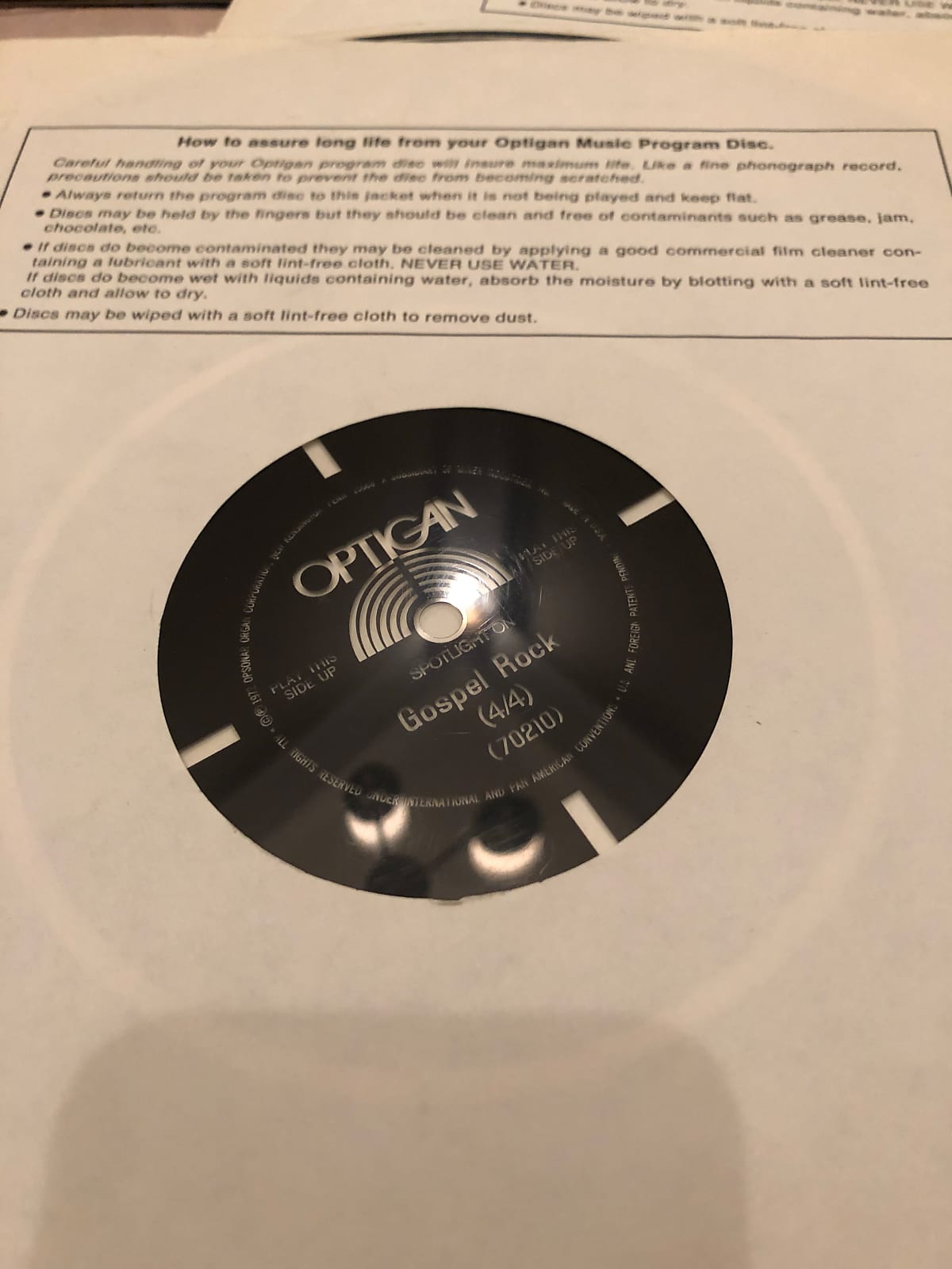 MATRIXSYNTH: Optigan discs and songbooks / nearly complete collection