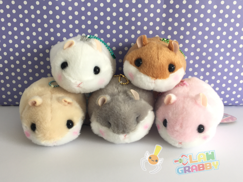 Claw Grabby: Hamster Plushies just in!
