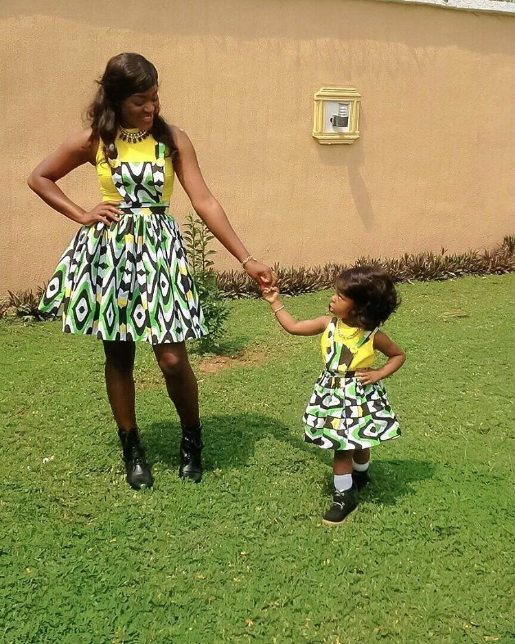 Actress ChaCha Eke Faani shares cute photos with her daughter in ...