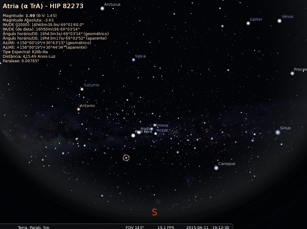 Da Terra ao Céu e ao Infinito - Algumas das 88 Constelações: TRIANGULUM ...