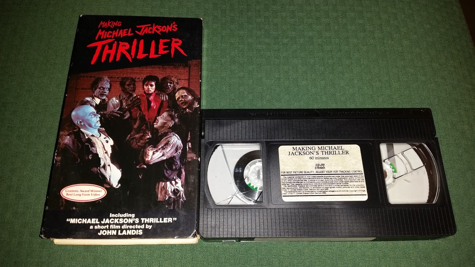 The Michael Jackson Showroom: VHS VIDEOS