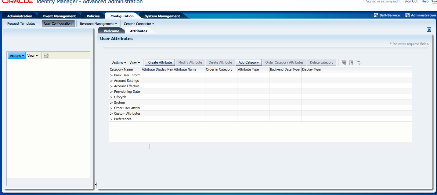 IDM OIM Blog: Creating the User Attributes in Oracle Identity Manager 11G