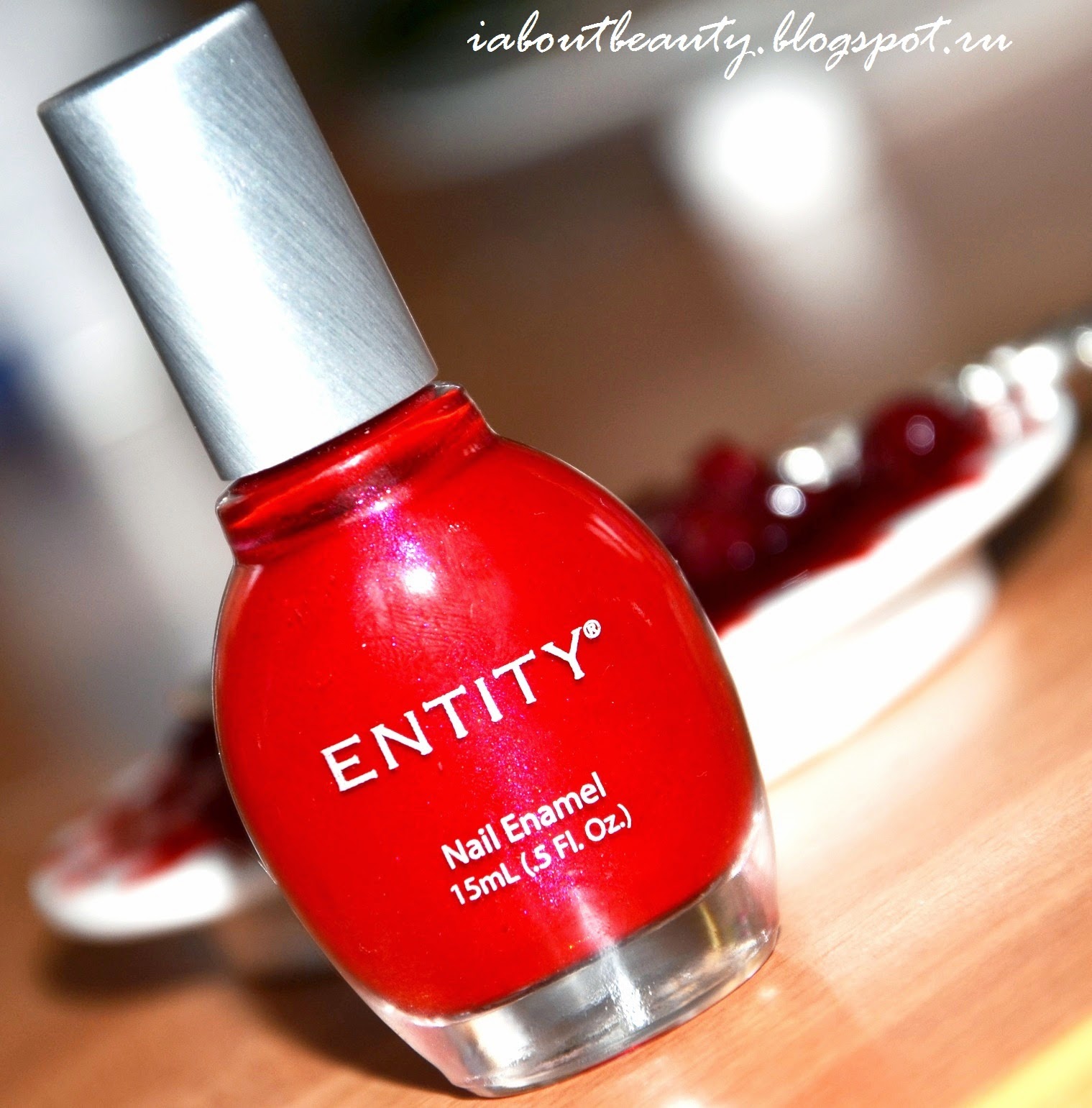 About Beauty by MaRi_Na_I: Entity Nail Enamel Metallic Red