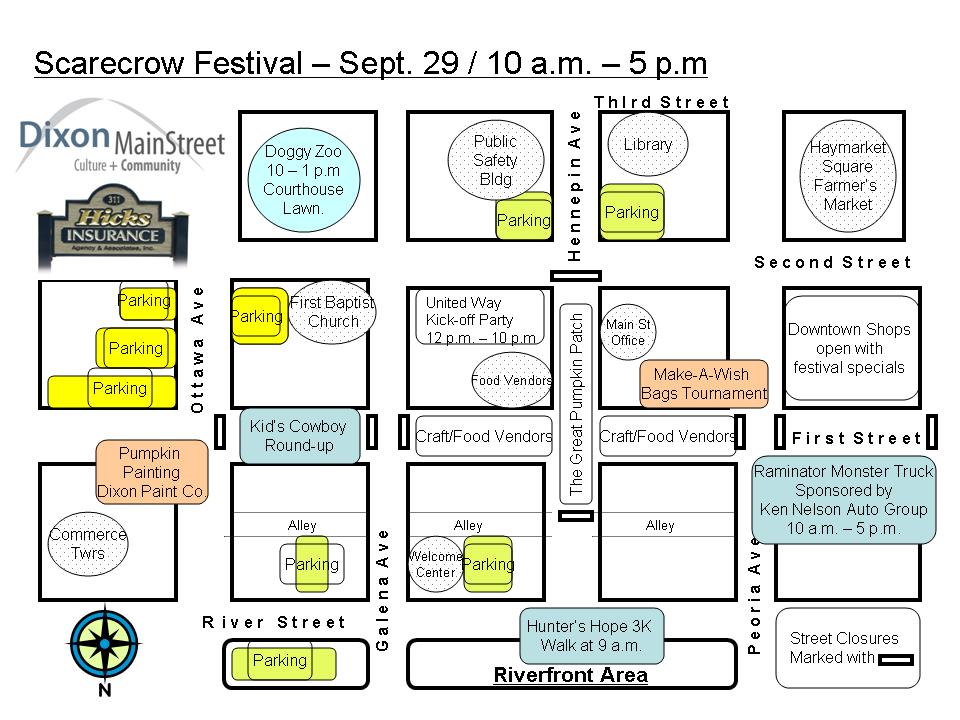 Dixon Main Street: SCARECROW FESTIVAL INFO